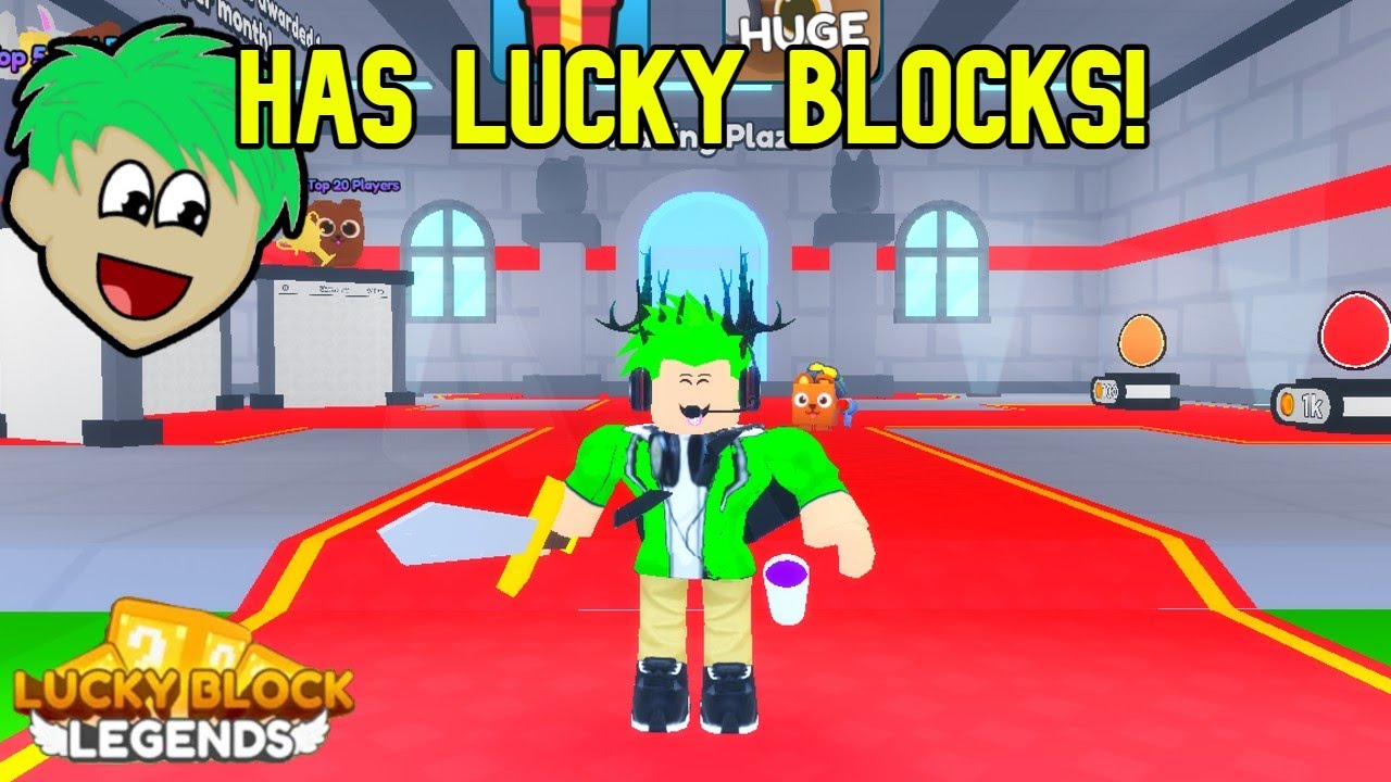 🔴Live🔴 Checking Out Lucky Block Legends!.. (Roblox) - YouTube