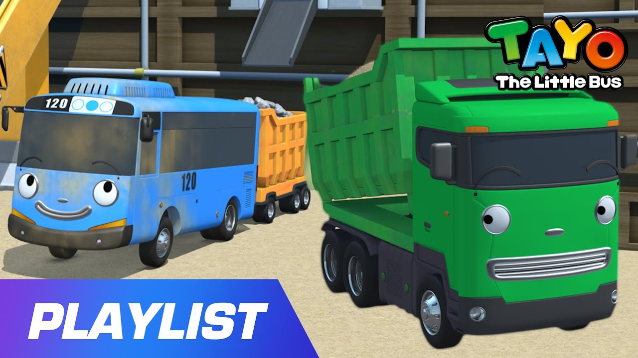 Dump Truck Max l Tayo Sing Along Special l Strong Heavy Vehicles | Tayo ...