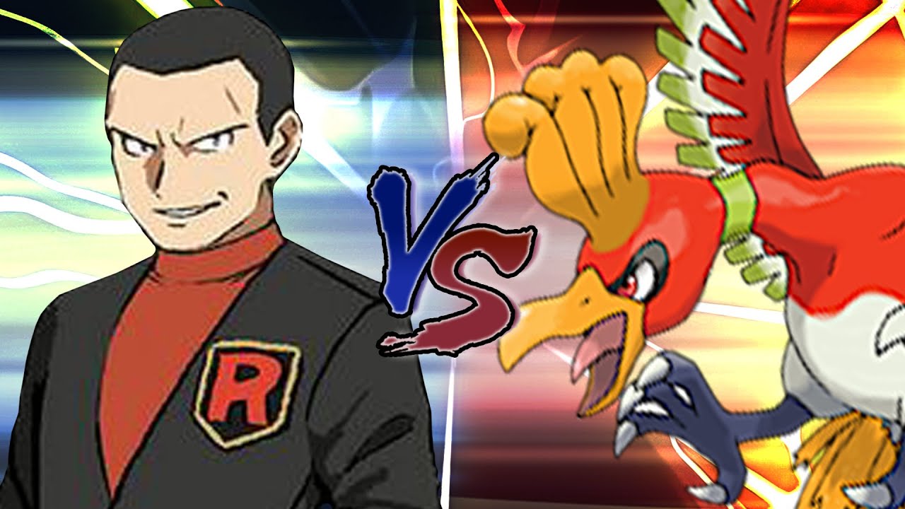 Legendary Pokemon Battle: Giovanni Vs Johto Legends - YouTube
