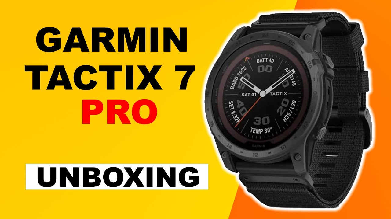 Garmin Tactix 7 Pro Unboxing - YouTube