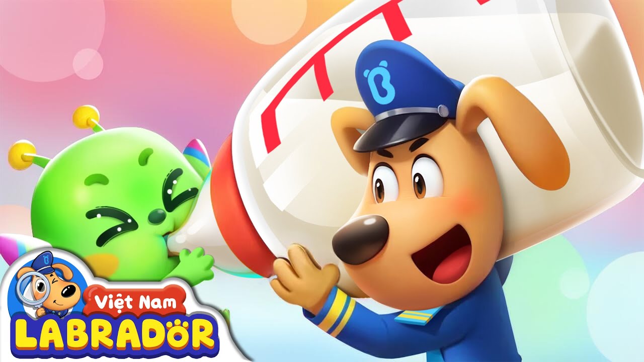 🍼 Cảnh sát trưởng chăm sóc em bé 👮 Cảnh sát trưởng Labrador Vietnam 🚔 ...