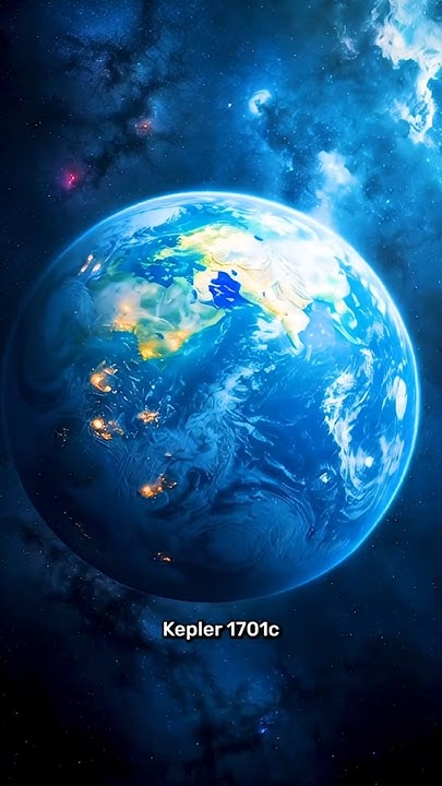 This planet Kepler 1701c is the most Earth like planet discovered! 🌎 #earth #space #planet #nasa ...