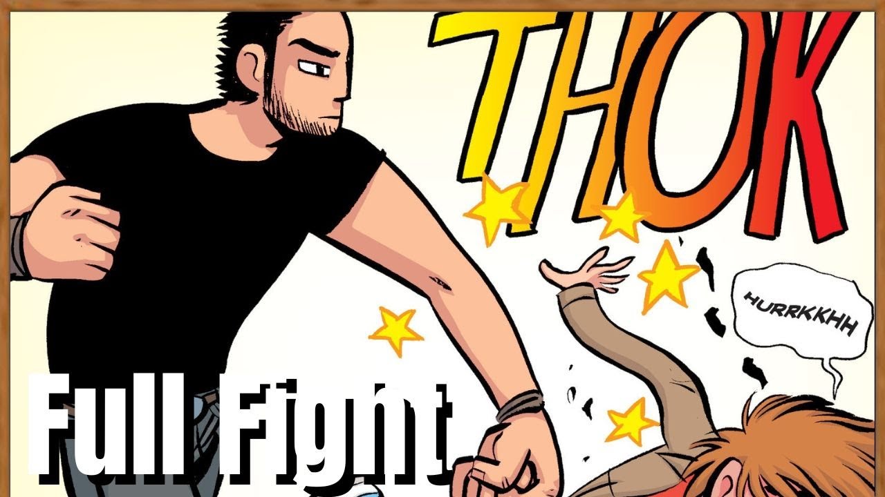 Scott Pilgrim Vs Lucas Lee Full Comic Fight - YouTube
