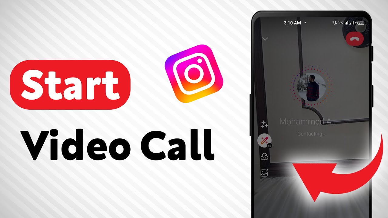 How To Start A Video Call on Instagram (Updated) - YouTube
