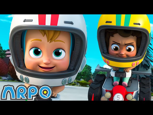 BABY RACE!!! | 1 HOUR OF ARPO! | Funny Robot Cartoons for Kids ...