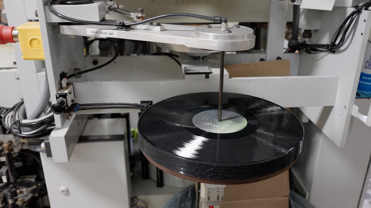 How Vinyl Records Are Made // Vinyl Pressing // Softwax Record Pressing ...