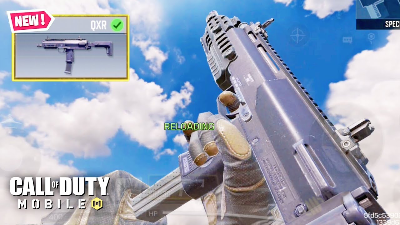 *NEW* QXR - "MP7" SMG GAMEPLAY in CALL OF DUTY MOBILE!! SEASON 13 TEST ...