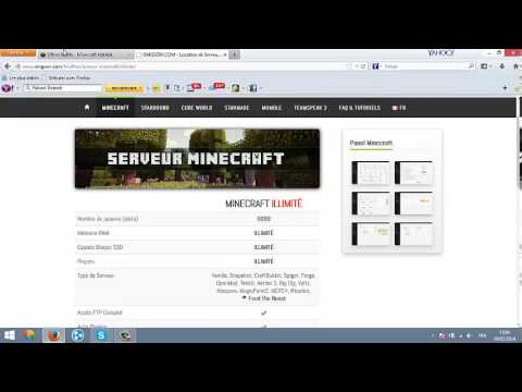 Comment crée son propre serveur minecraft (payant) - YouTube