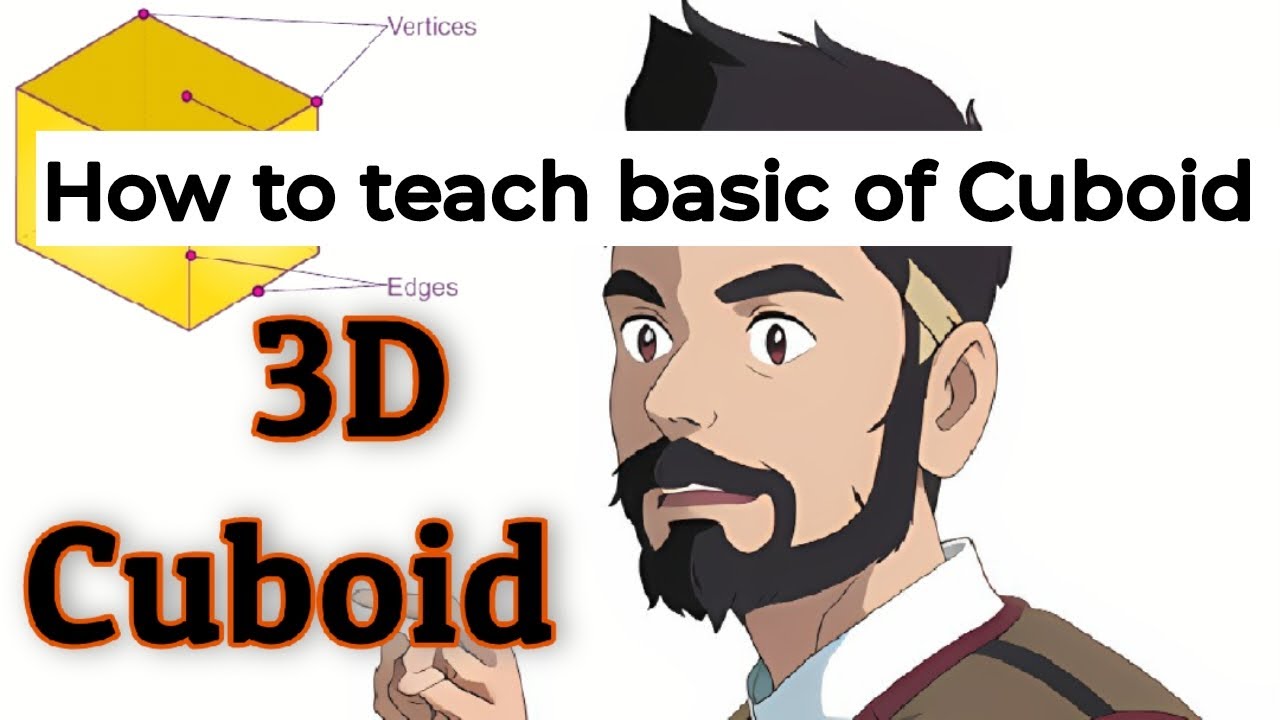 Basic of Cuboid ll घनाभ का परिचय ll 3D Object Il Model of Cuboid - YouTube