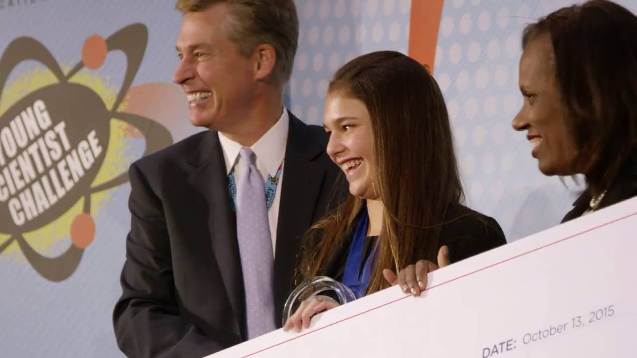 Meet Hannah, America's 2015 Top Young Scientist - YouTube