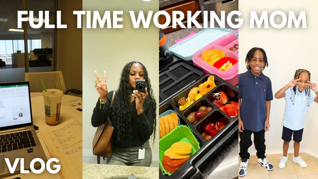 VLOG ♡ Day In My Life As A Full Time Working Mom, Office Day - YouTube