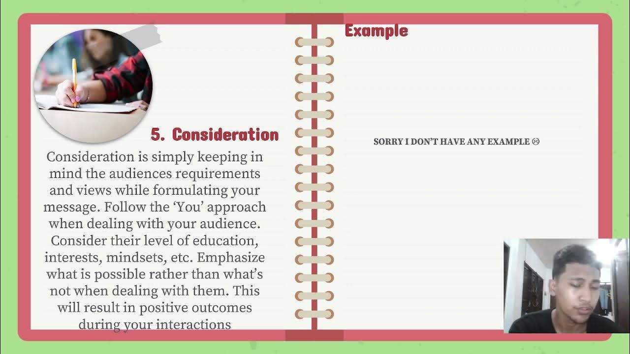 7c's of communication project - YouTube