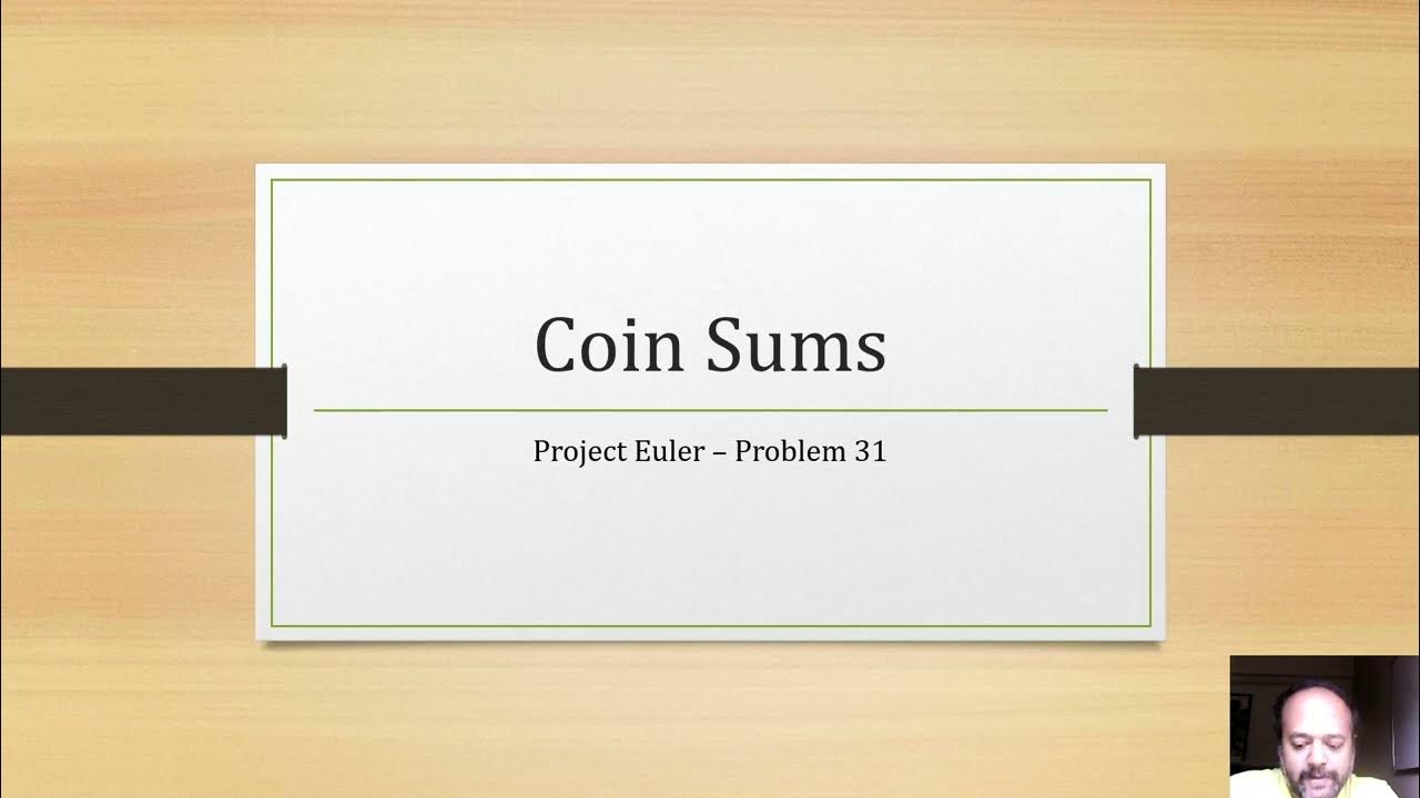 Coin Sums | Project Euler | Recursive Approach - YouTube