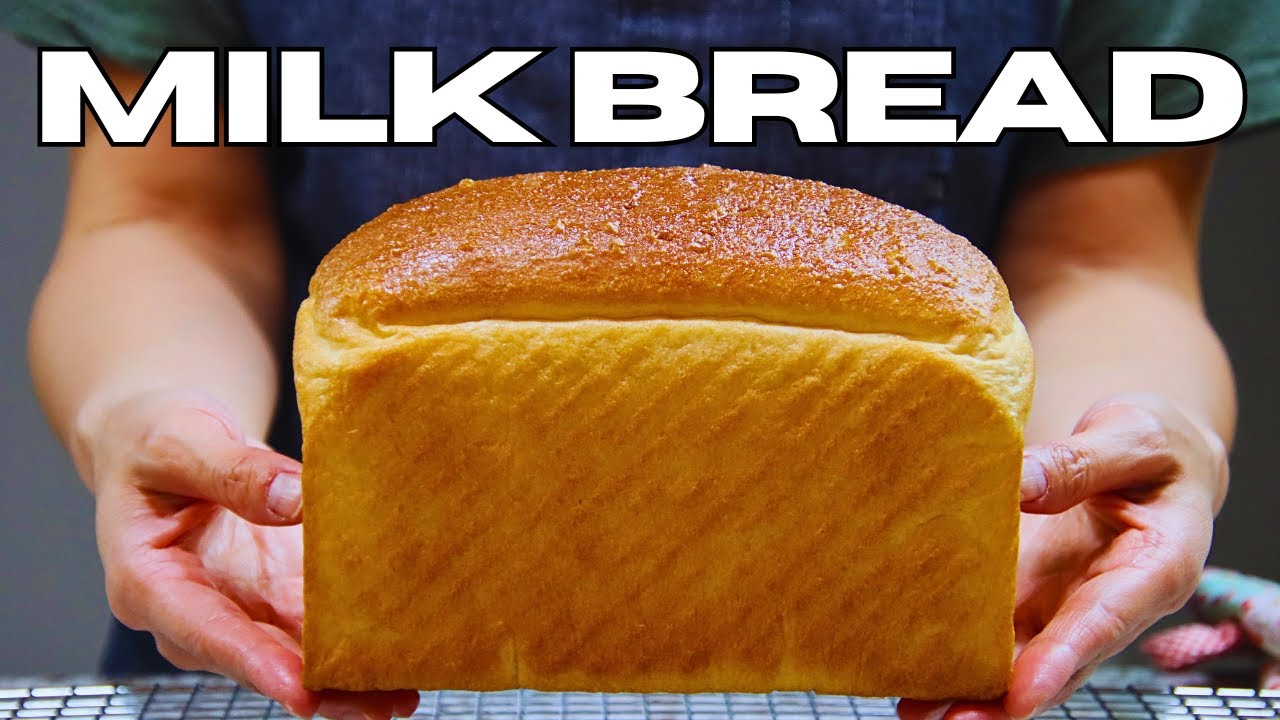 Foolproof, easy recipe for soft and fluffy Japanese MILK BREAD - YouTube