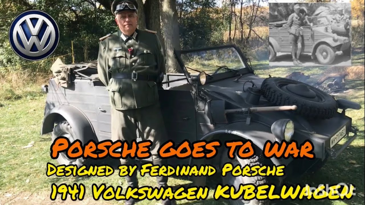PORSCHE GOES TO WAR WWII KUBELWAGEN from Volkswagen the German Jeep at ...