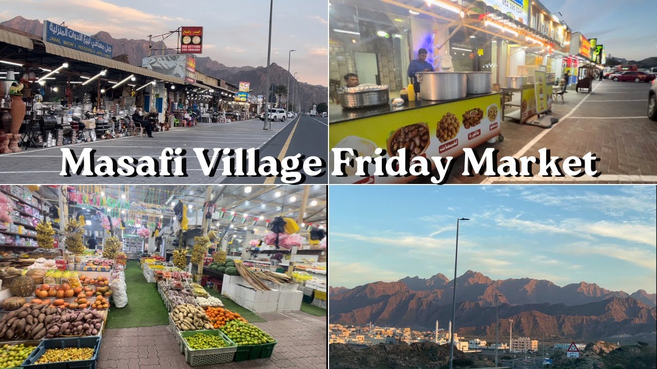 Masafi Village, Fujairah Ras Al Khaimah Border, Friday Market, Hajar ...