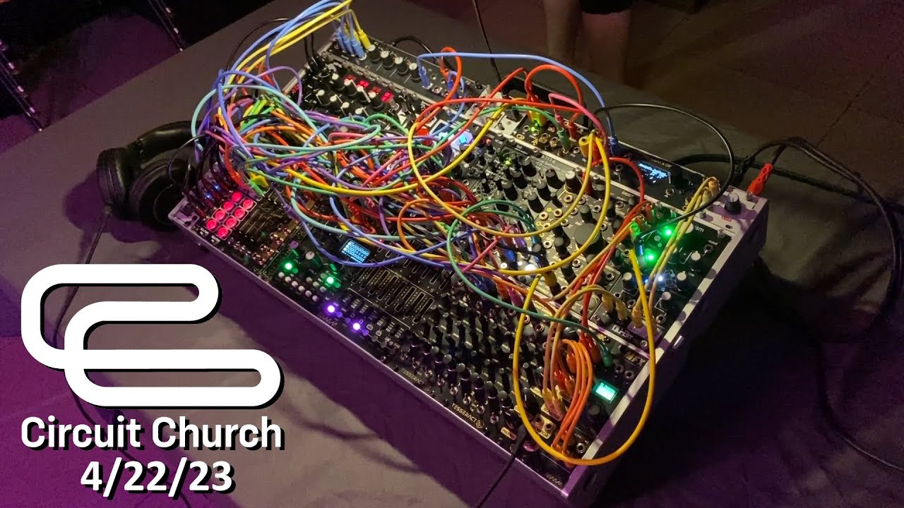 Izntrik Live at Circuit Church | Improvised Modular Performance | 4-22 ...
