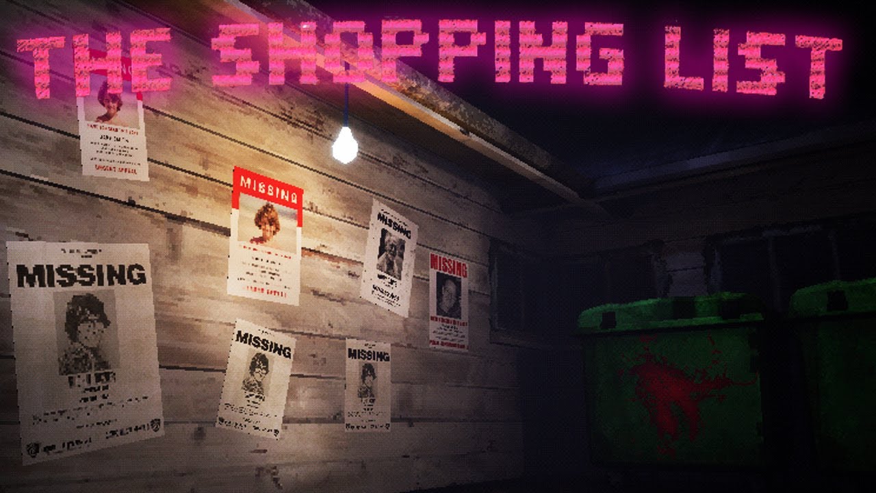 The Shopping List (Horror Game) | Full Gameplay (No Commentary) - YouTube
