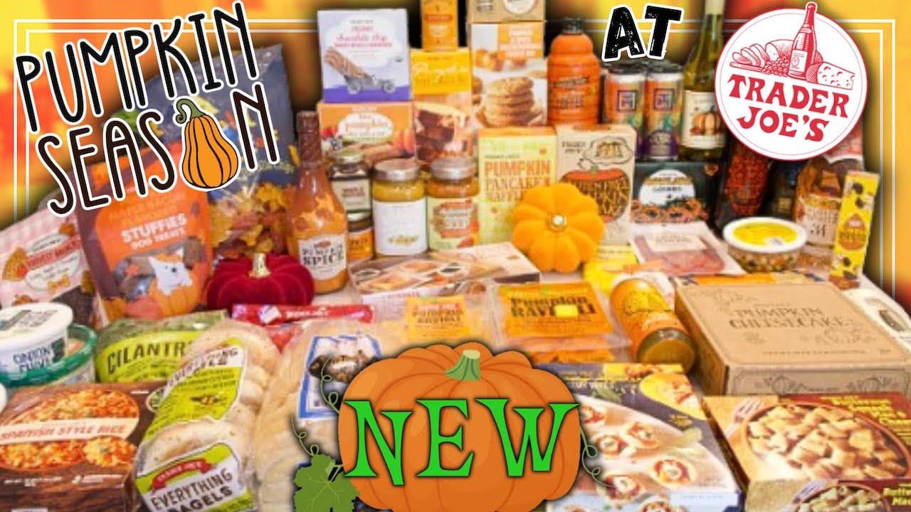 TRADER JOE’S OFFICIAL FALL + NEW ITEMS HAUL - YouTube