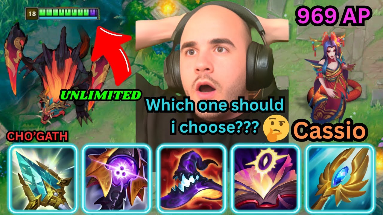 MASTER CHO'GATH & CASSIOPEIA | CAN I UNRANKED TO CHALLENGER? SUB ...