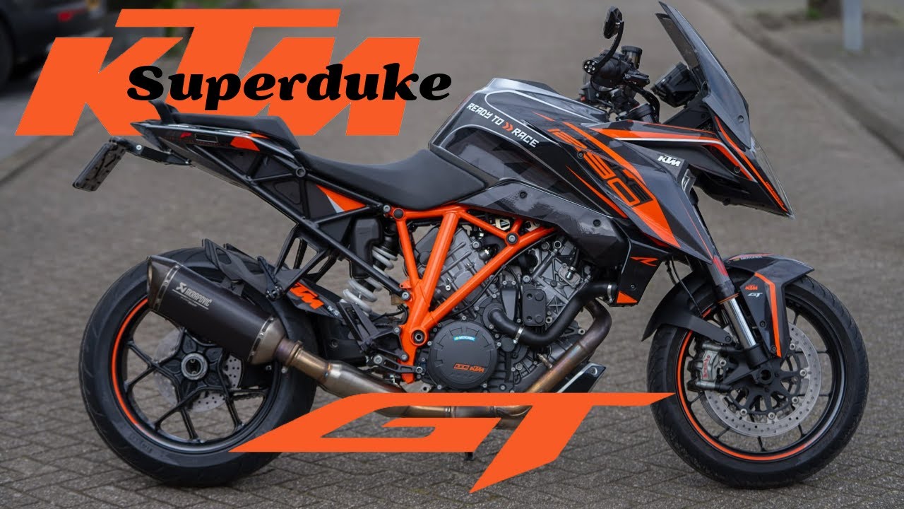KTM Superduke 1290 GT decal kit - YouTube