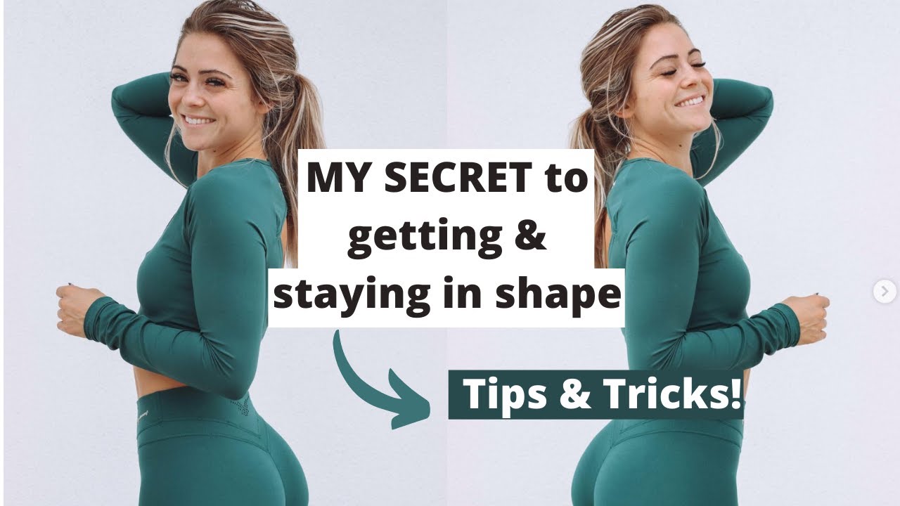 MY SECRET to getting & staying in shape | Tips & Tricks + VLOG! - YouTube