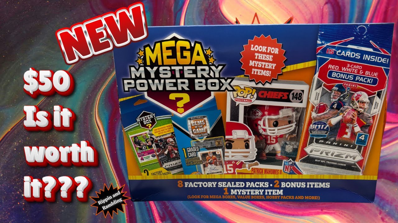 NEW NFL Mega Mystery Power Box - YouTube