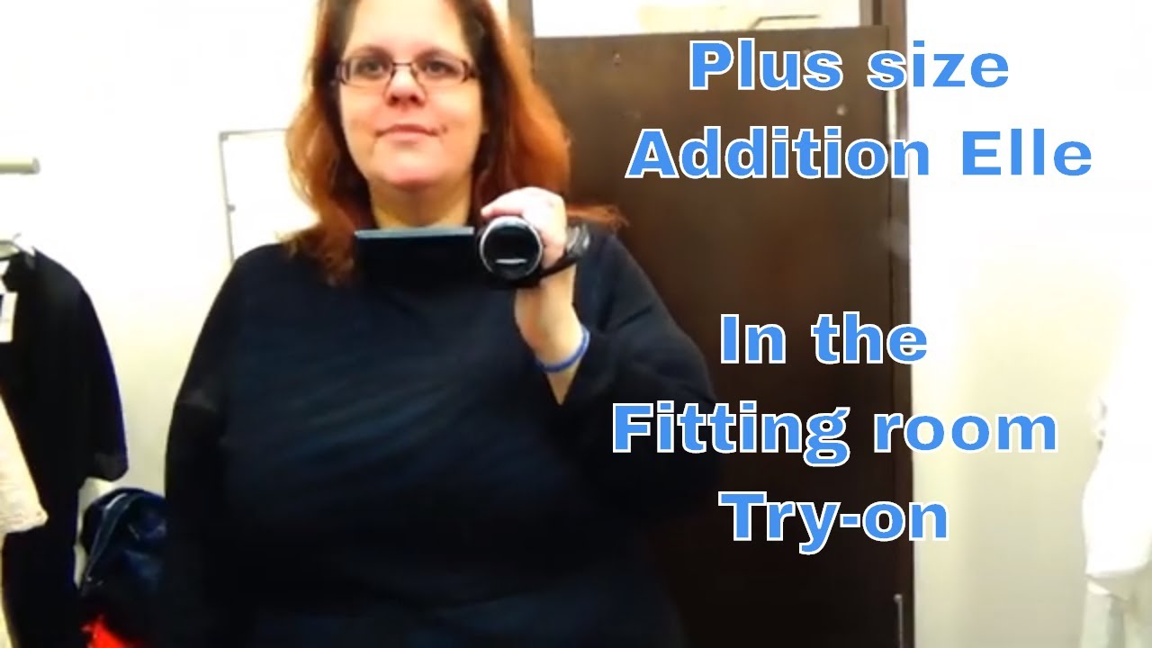Addition Elle in the Fitting room, Plus size try-on - YouTube