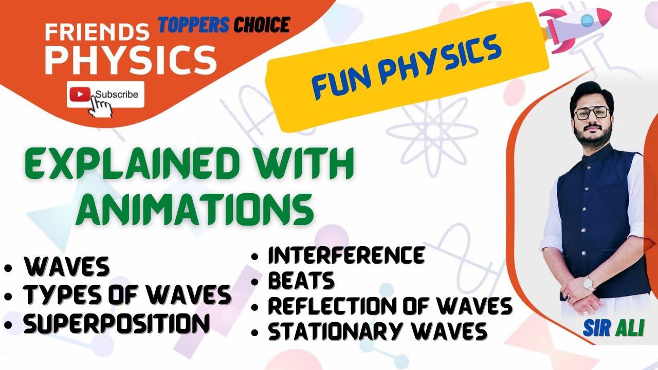 WAVES | TYPES | SUPERPOSITION | INTERFERENCE | BEATS | STATIONARY WAVES ...