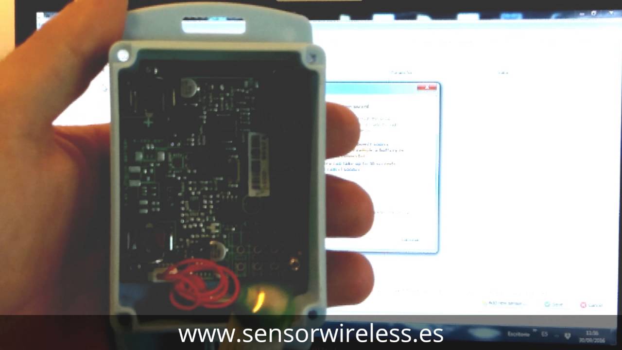 Editado como enlazar un emisor con base receptora wisensys - YouTube