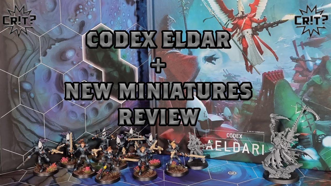 Eldar Codex and New Miniatures Review - YouTube