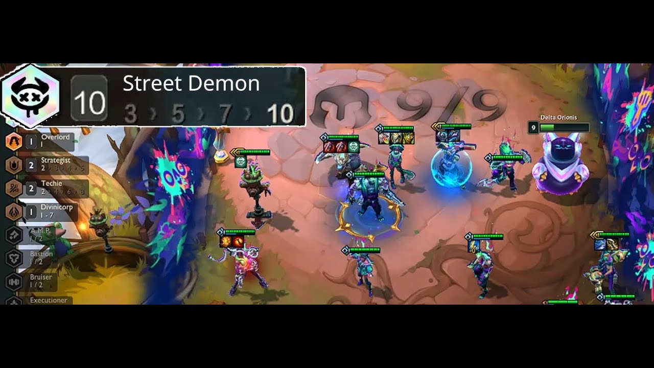 10 Street demon and the Demon CROC | TFT SET 14 | - YouTube