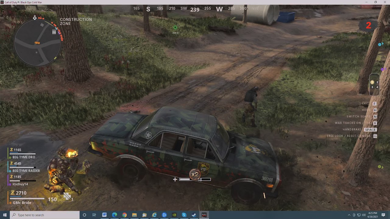 Call of Duty Black Ops Cold War Military Car Skin - YouTube