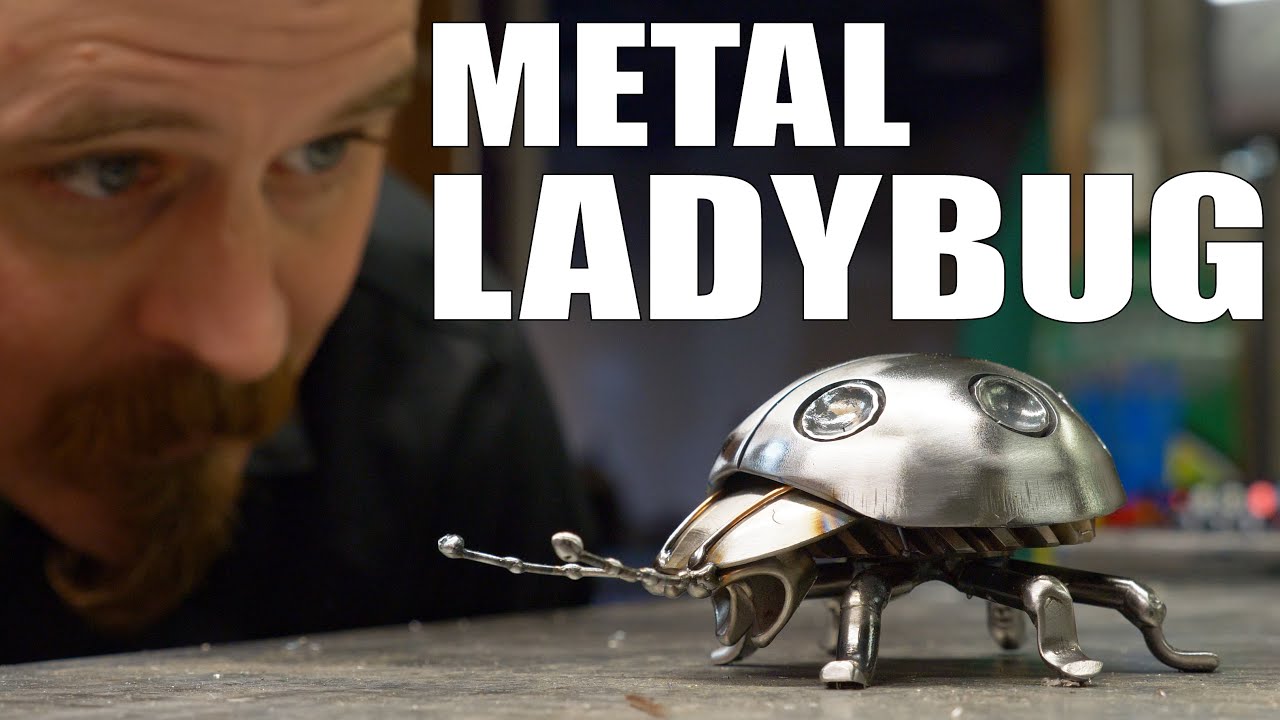 Solid Metal LadyBug - (Mystery Box Sculpture 24) - YouTube