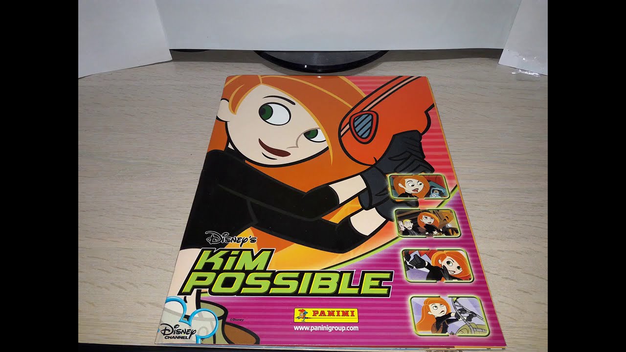 Panini 2007 COMPLETE Disney Kim Possible sticker album review. - YouTube
