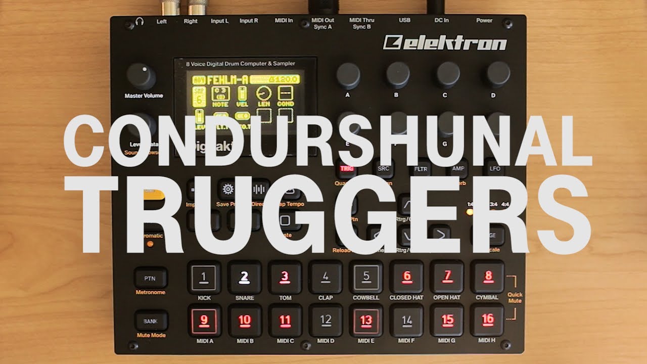 Digitakt Diary Performance Walkthrough - YouTube