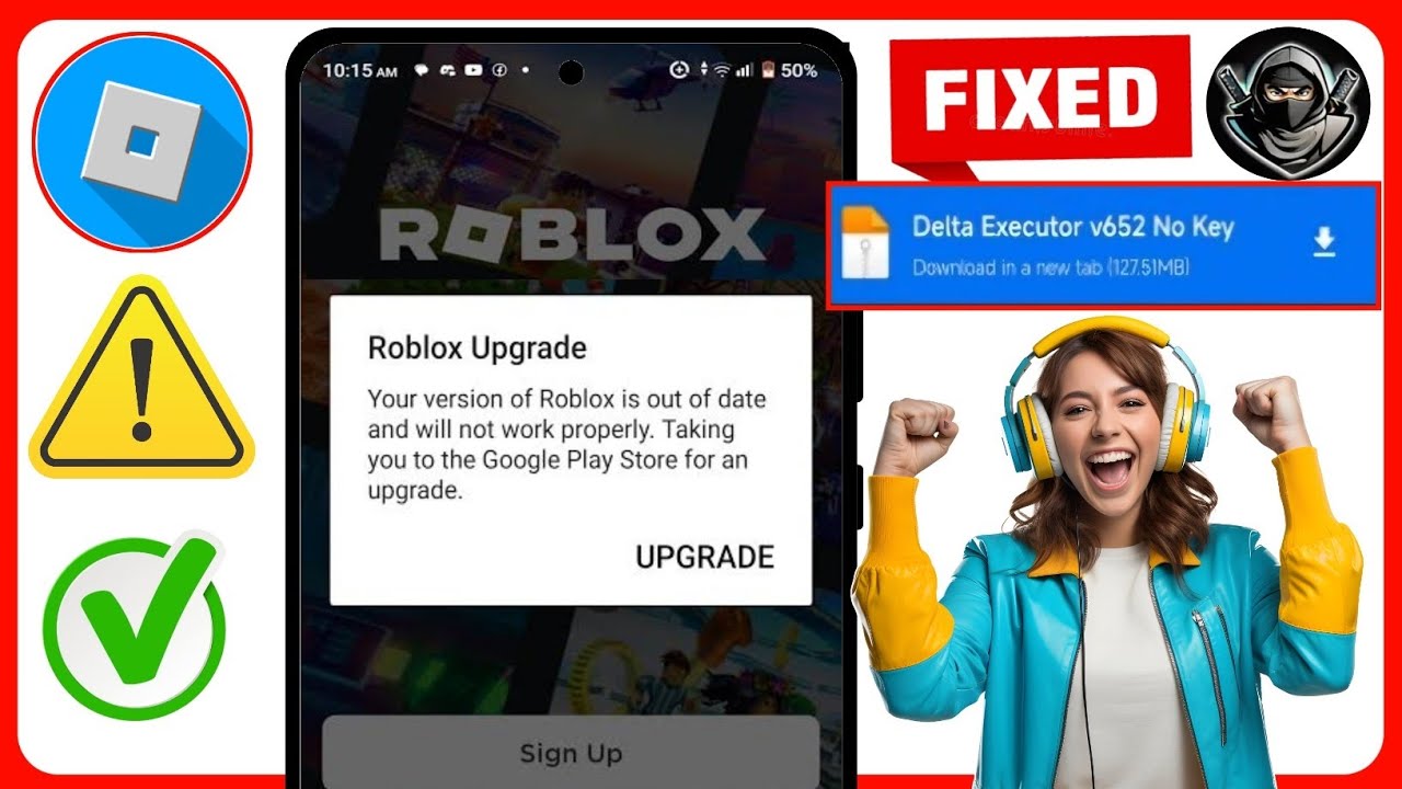 DELTA EXECUTOR | How to Fix Delta Executor & Roblox Upgrade Problem ...