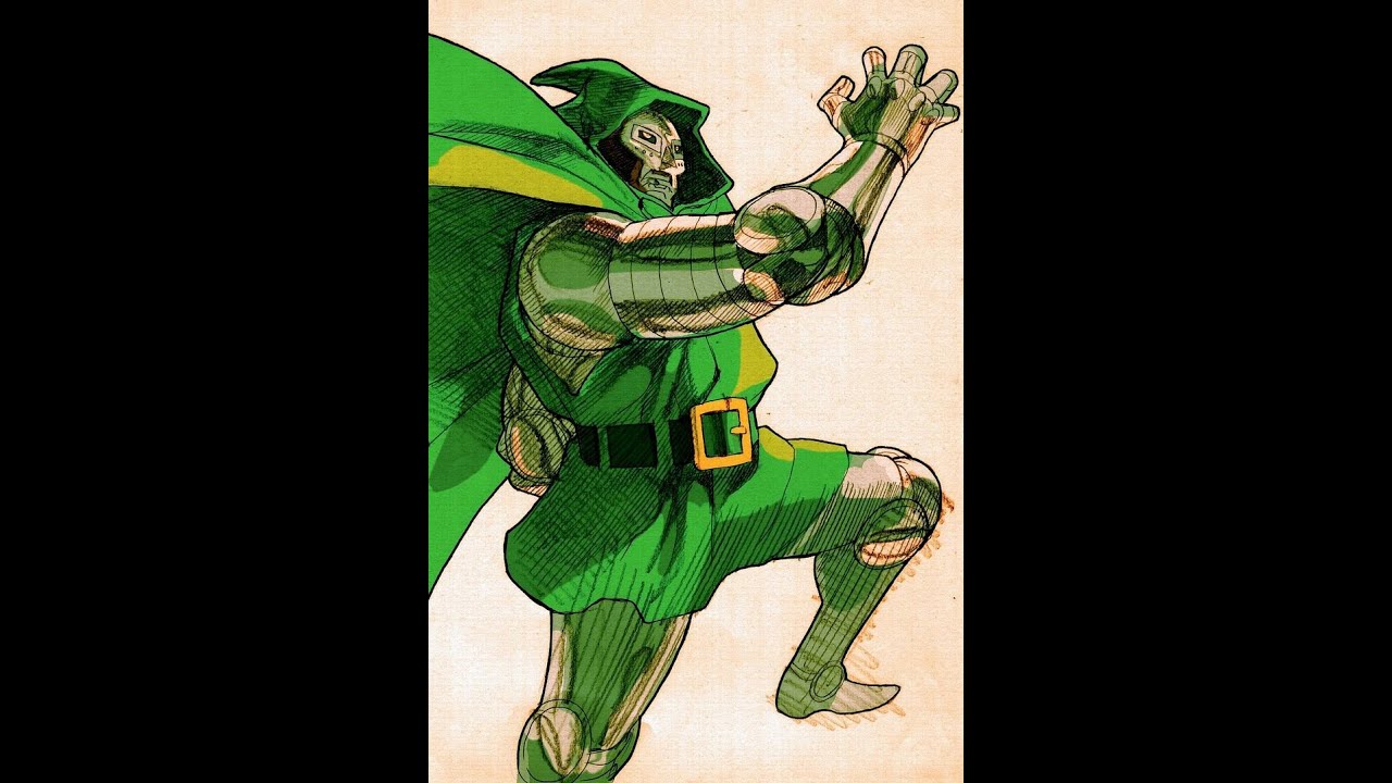 MVC2 SOLO DR DOOM INFINITE & COMBOS - YouTube