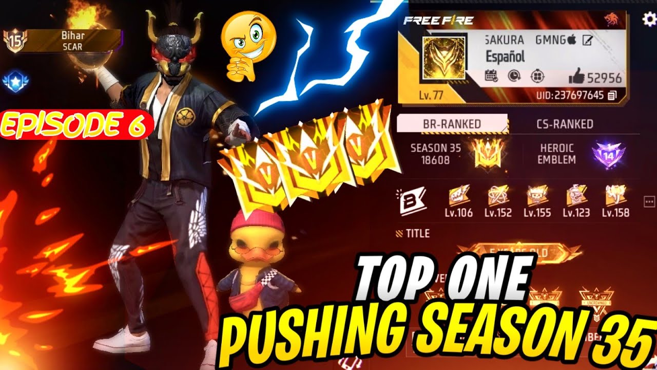 Grandmaster Pushing Top 1 In Season 35 Episode 6 | Grandmaster Top 1 ...