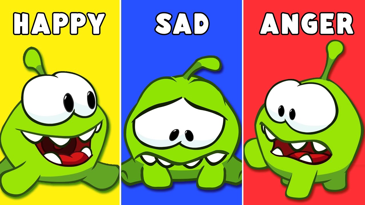 Learn With Om Nom | Learn Expressions With Om Nom | Kids Learning ...