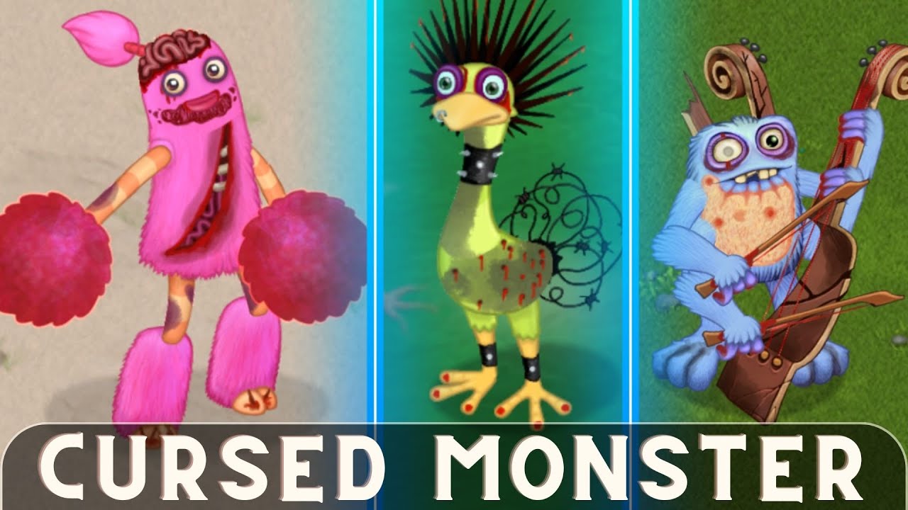 CURSED monsters mods MSM | fanmade mods msm | Sick Monsters MSM mod ...