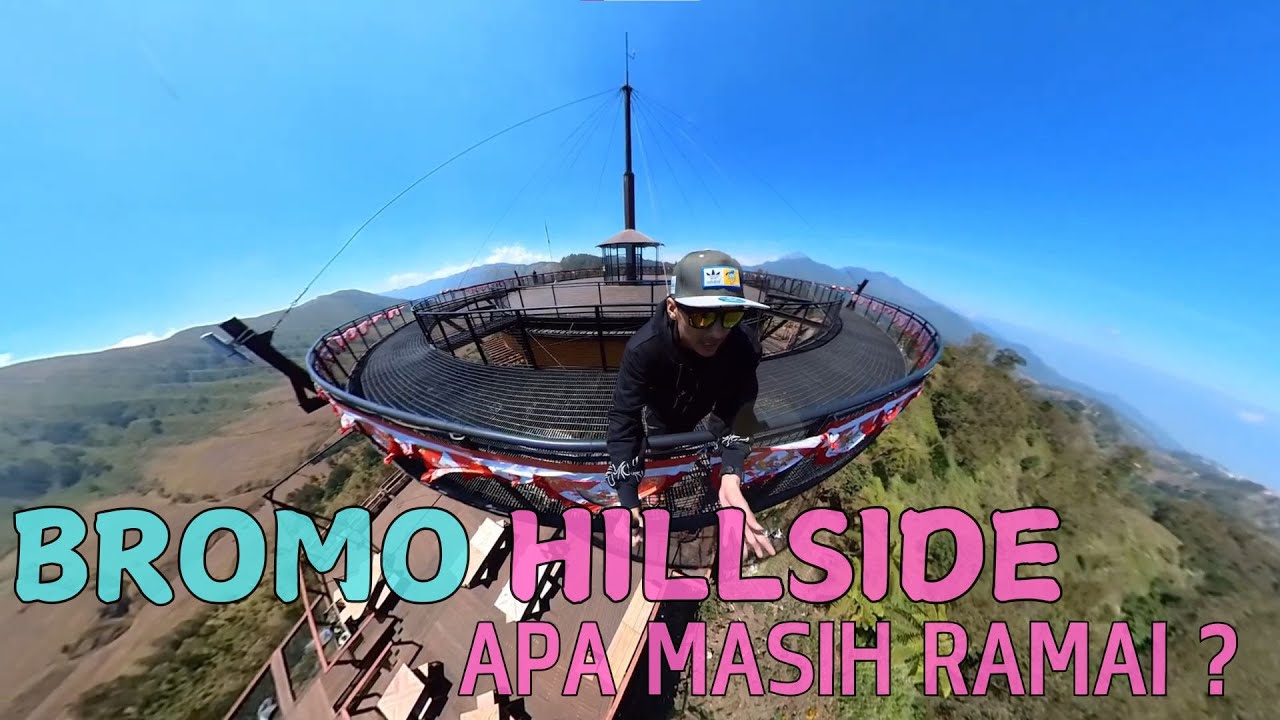 BROMO HILLSIDE CAFE DENGAN VIEW 360 DERAJAT KEREEN BANGET !!! - YouTube
