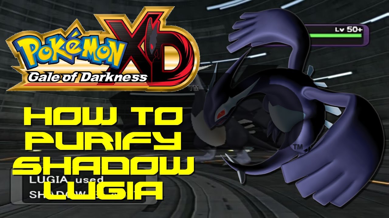 How to Purify Shadow Lugia: Pokemon XD: Gale of Darkness #shadowlugia # ...