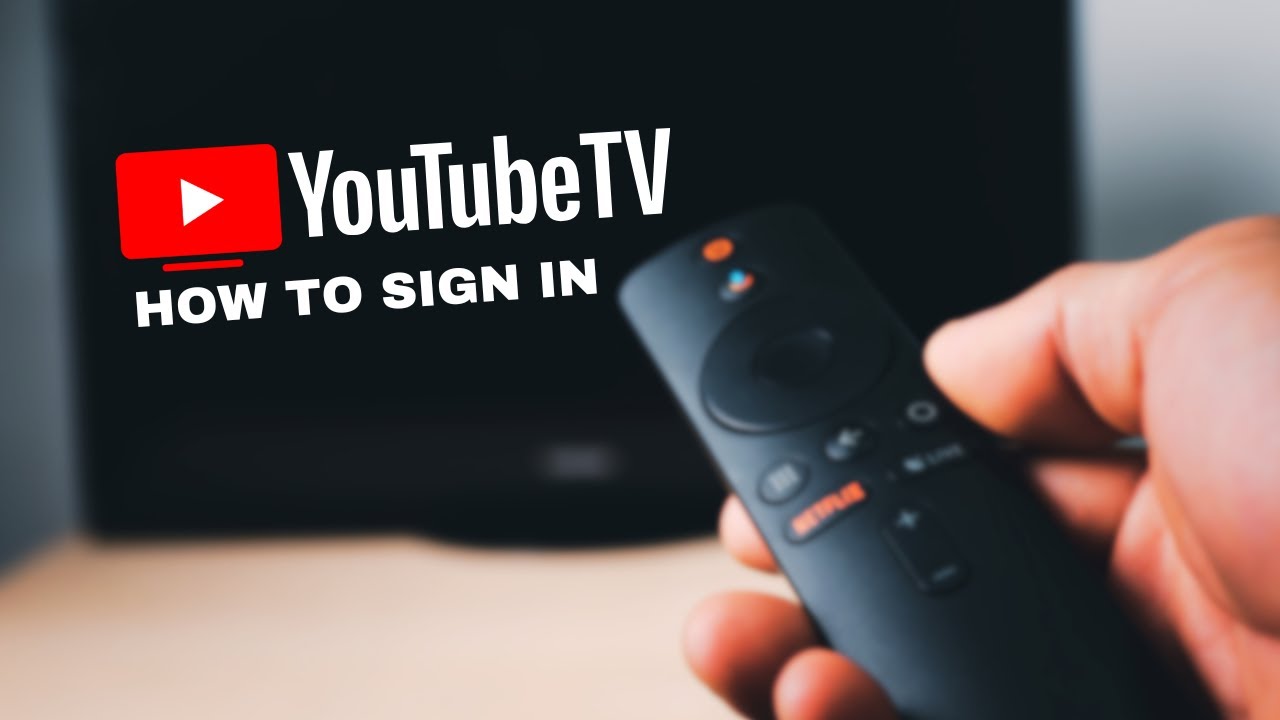 How To Sign In YouTube TV Account - YouTube