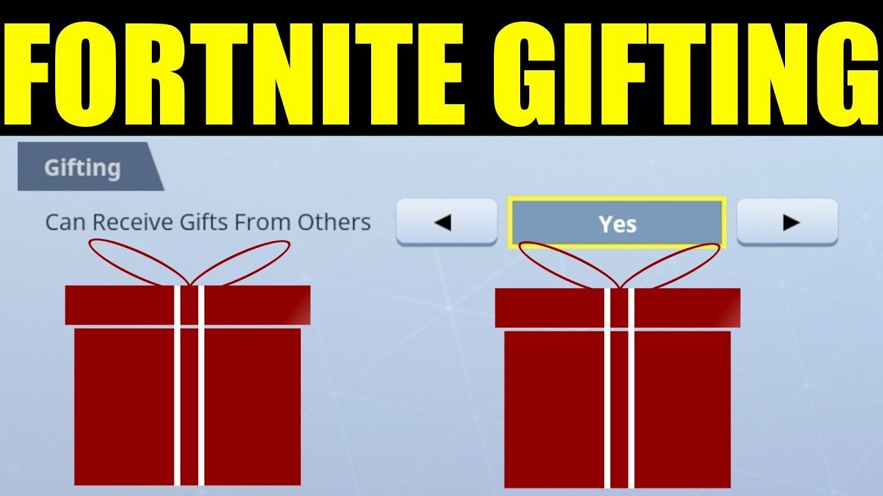 New Gifting feature IN Fortnite Battle Royale (Everything you need to ...