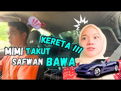 LAJU SUNGGUH SAFWAN BAWAK KERETA !