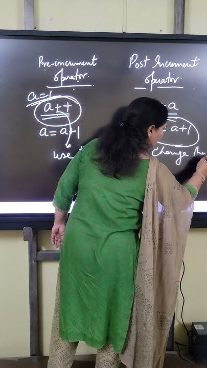 Diff. between Pre Increment and Post Increment Operator - YouTube