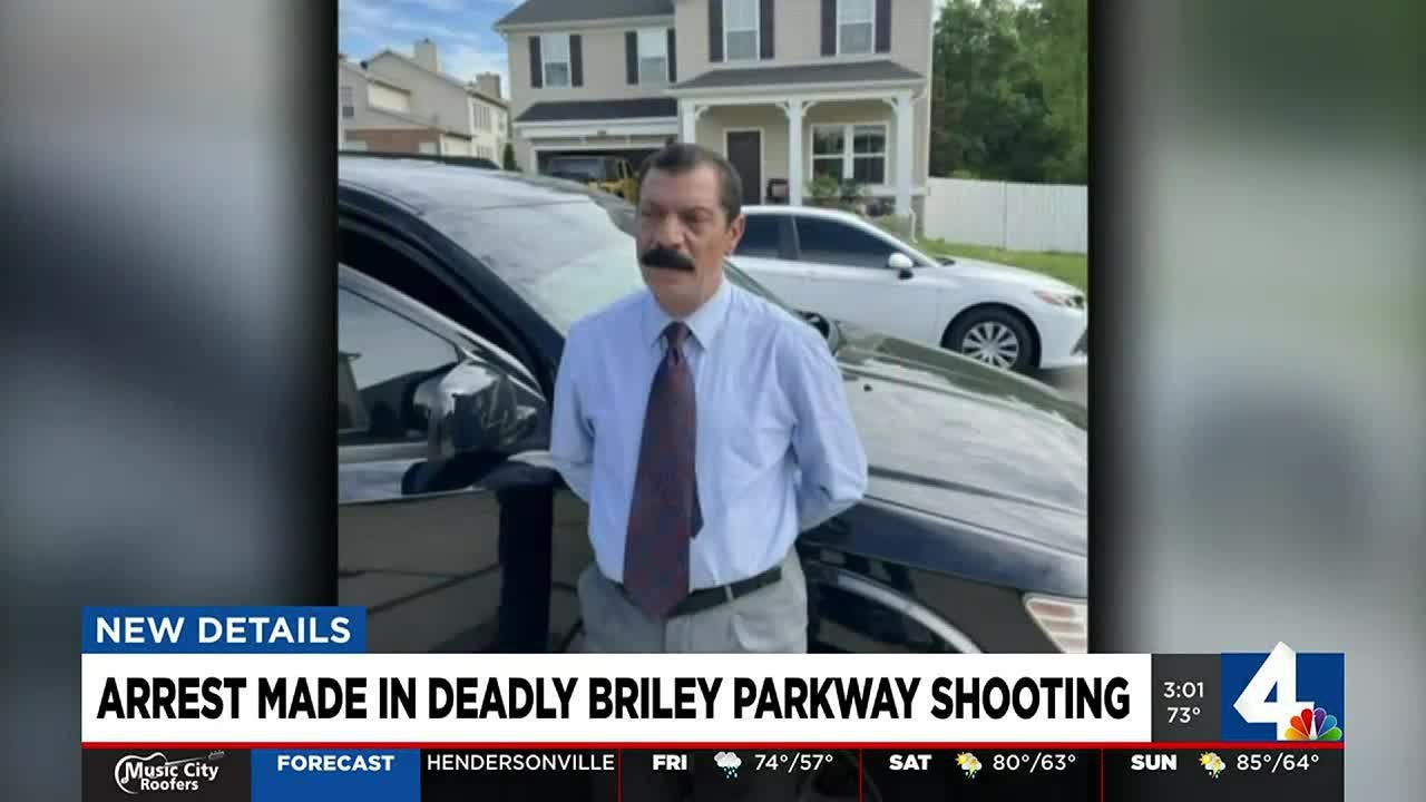 Arrest made in deadly Briley Parkway shooting - YouTube