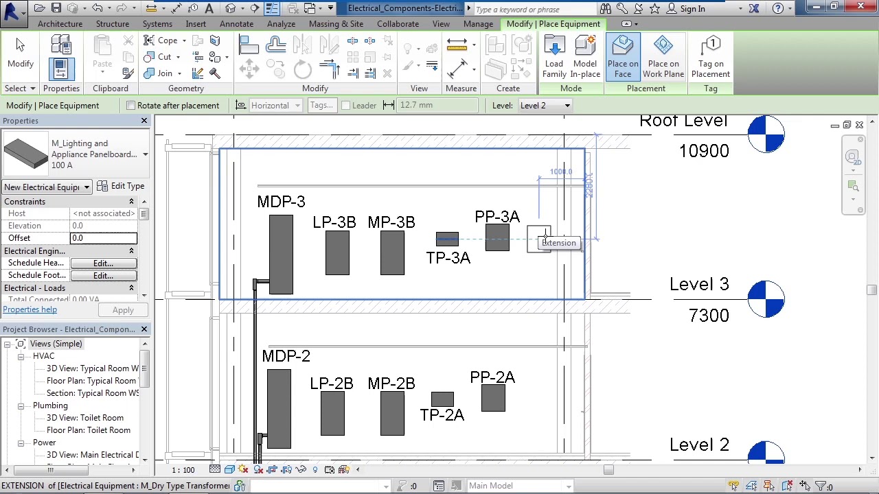 Learning Autodesk Revit MEP | 106 Electrical Components Electrical ...