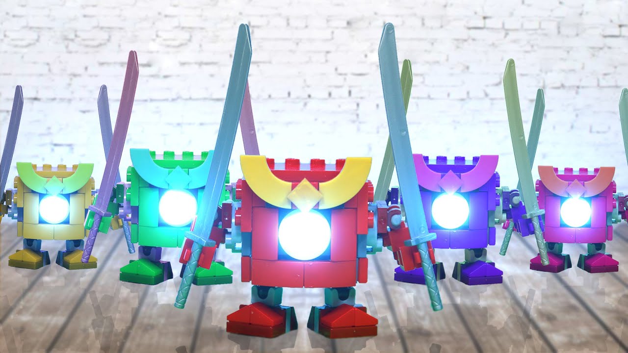 Lego Transformer Robots SAMURAI KATANA Vs IronMan Episode 1 - YouTube